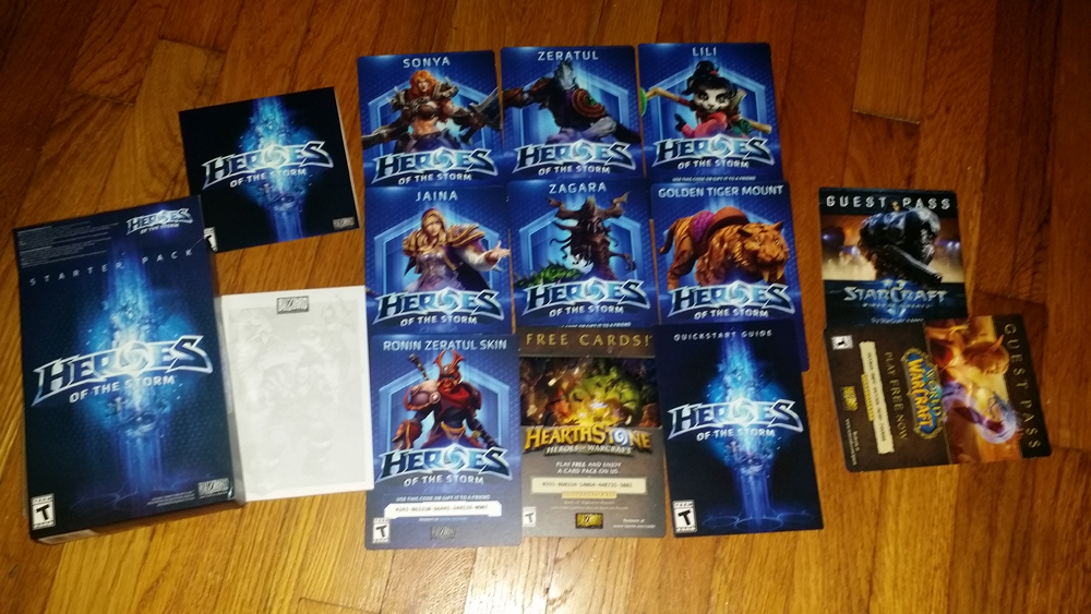 Heroes Retail Box Contents | Monk of Mists